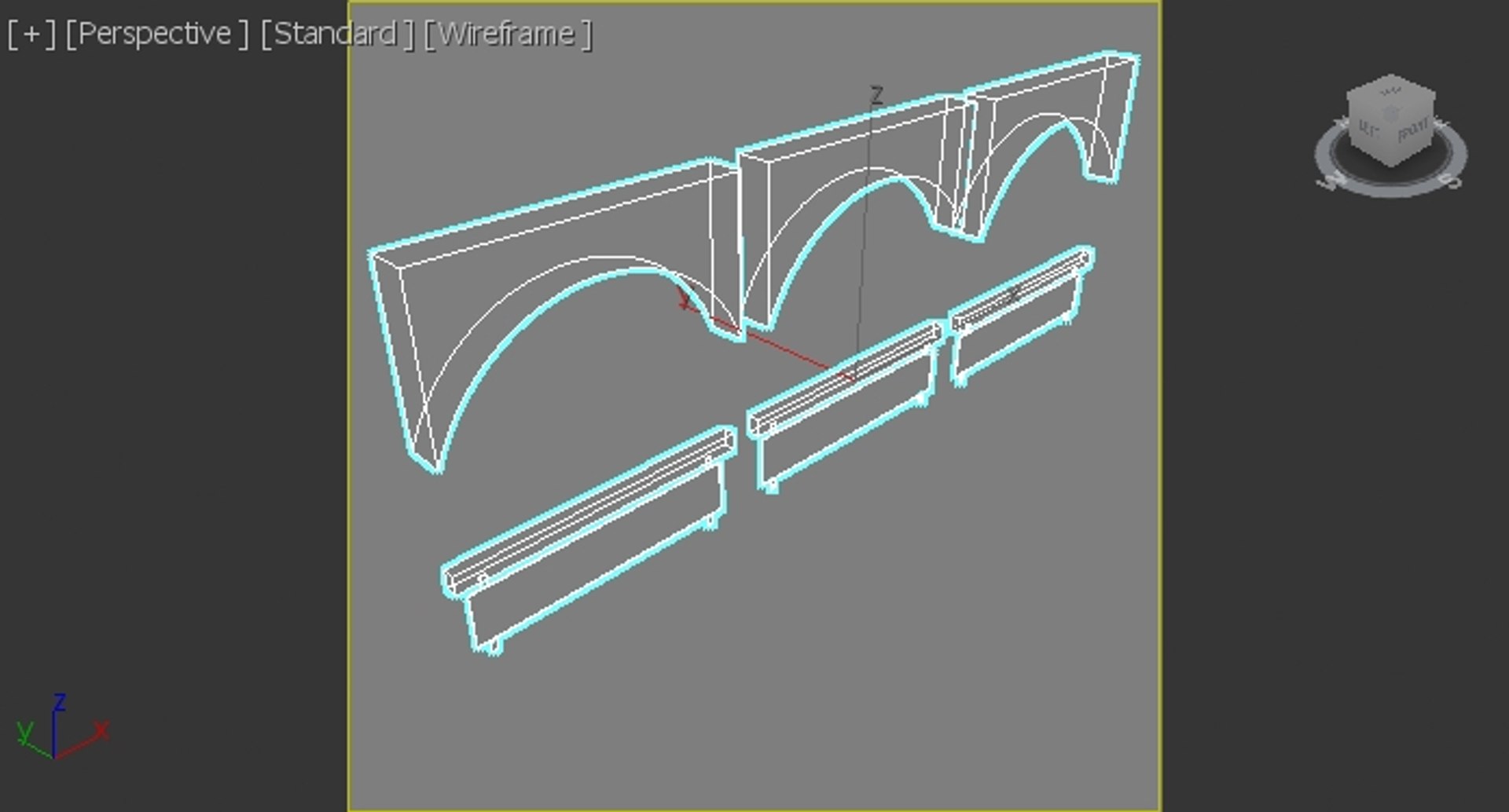 Column Arch Set 1 3D Model - TurboSquid 1850617