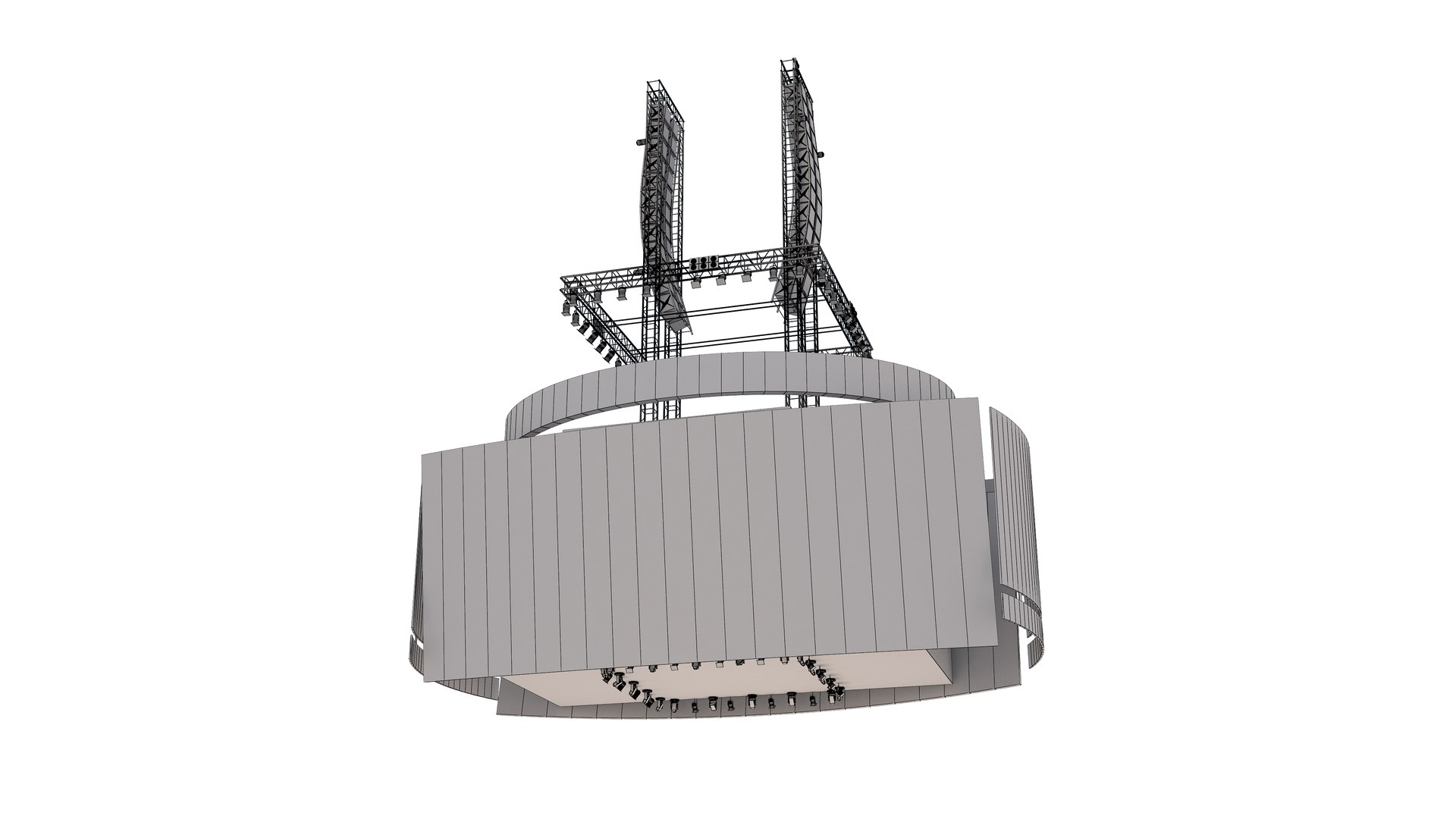 Scoreboard Jumbotron Sport 3D Model - TurboSquid 1564954