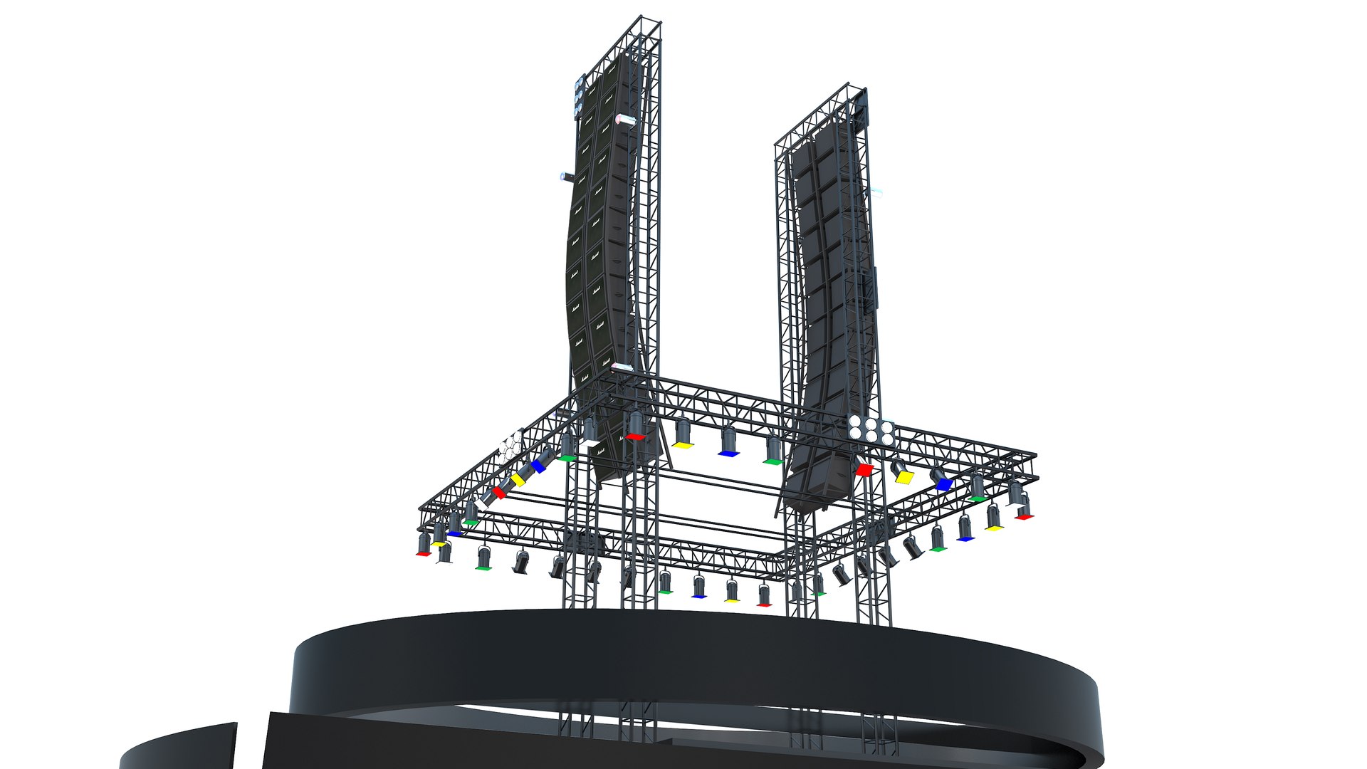 Scoreboard Jumbotron Sport 3D Model - TurboSquid 1564954
