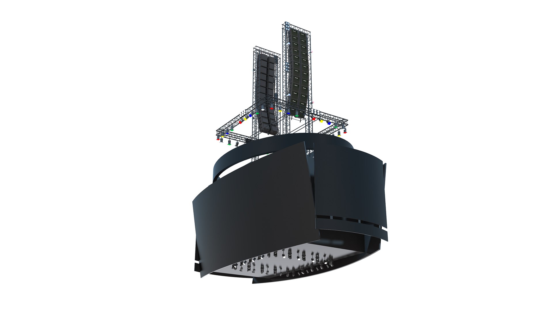 Scoreboard Jumbotron Sport 3D Model - TurboSquid 1564954