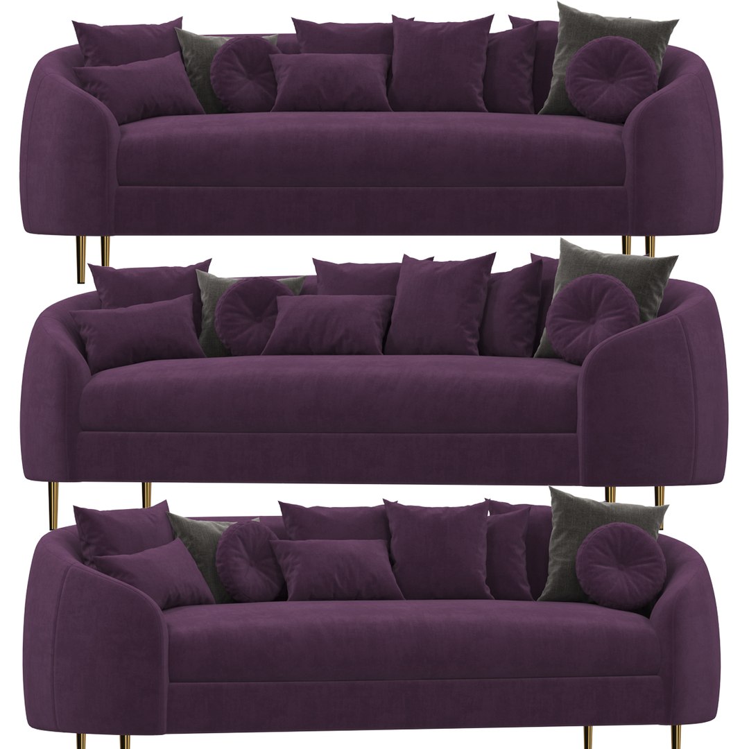 3D model trudy sofa - TurboSquid 1524168