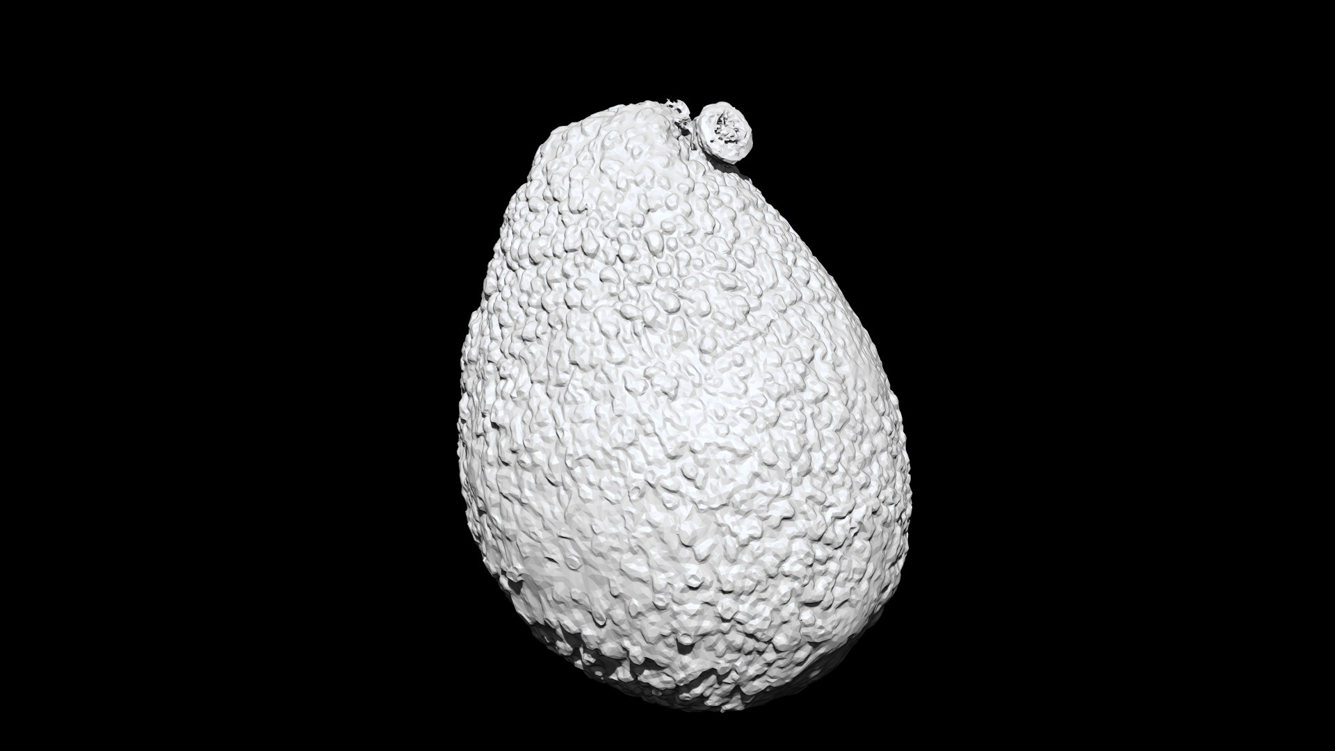 Avocado 3D CT Scan Model Decimate 10 Percent Model - TurboSquid 1932359