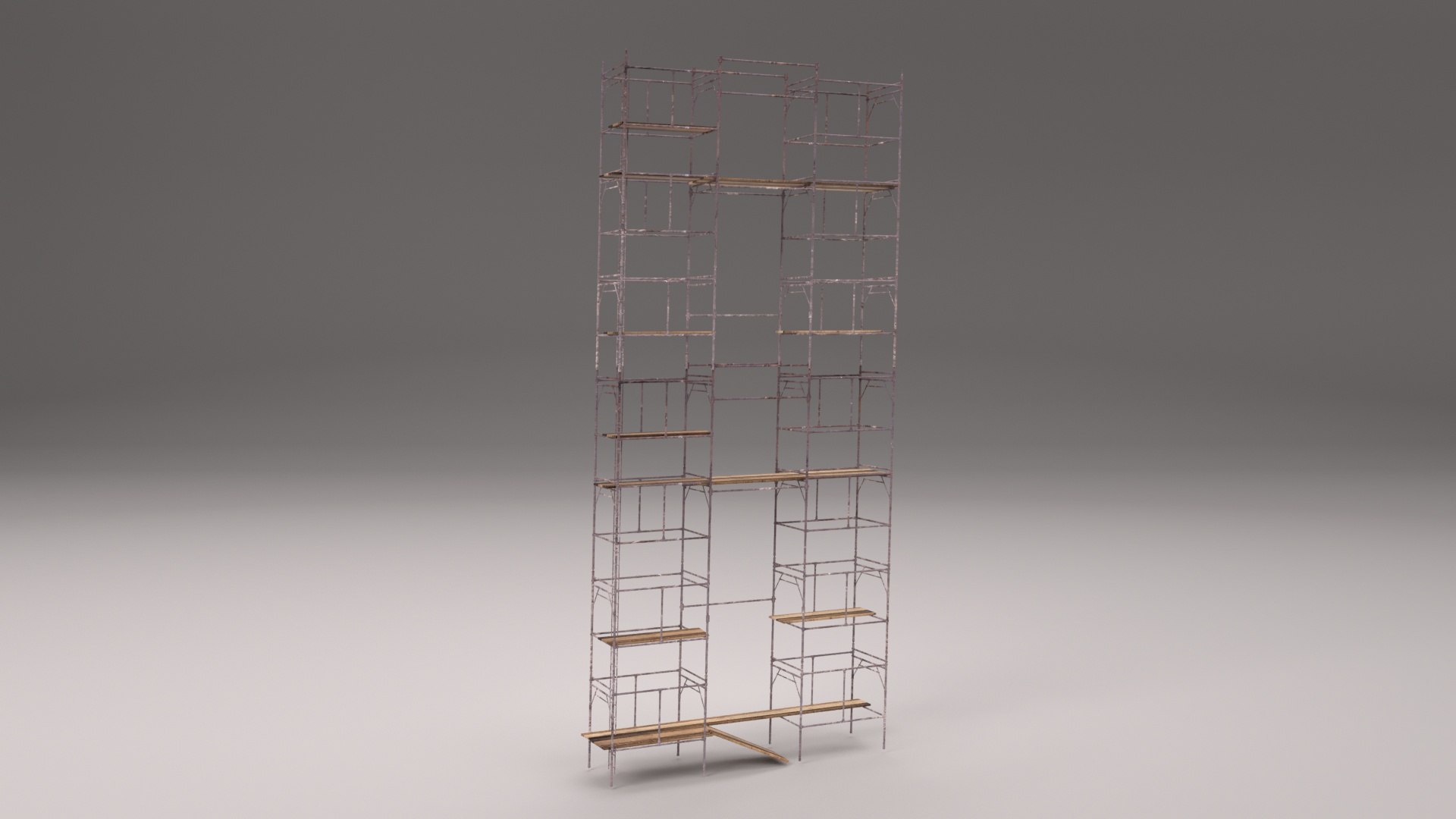 3d Scaffolding Work Model