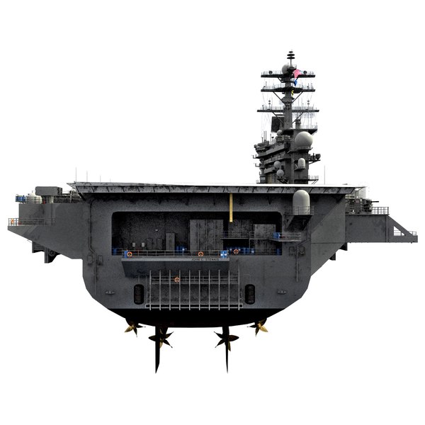 3d uss john c stennis