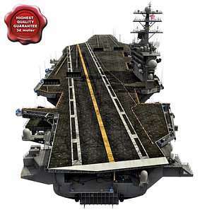 3D USS John C Stennis CVN-74 Models - Browse & Download Formats ...