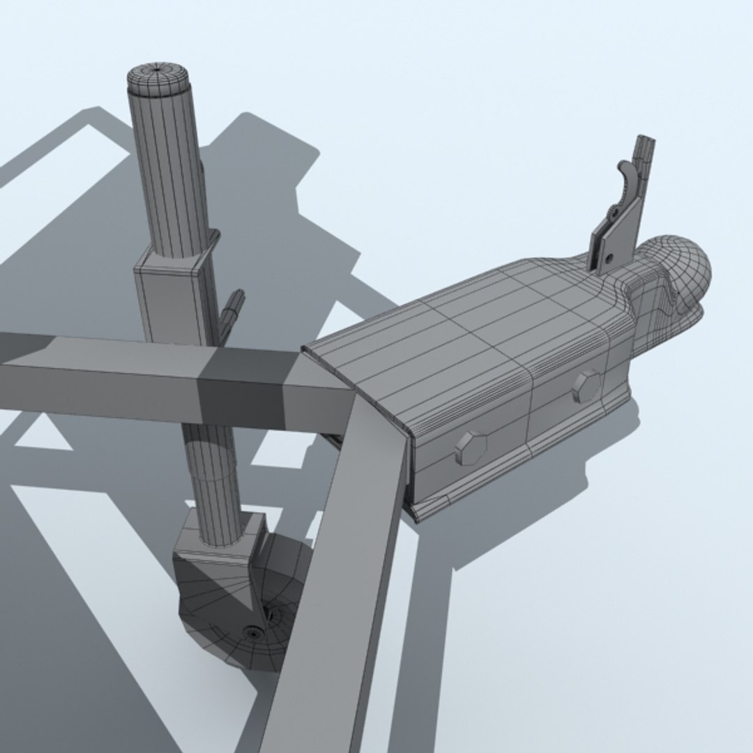 3d 3ds Police Radar Trailer