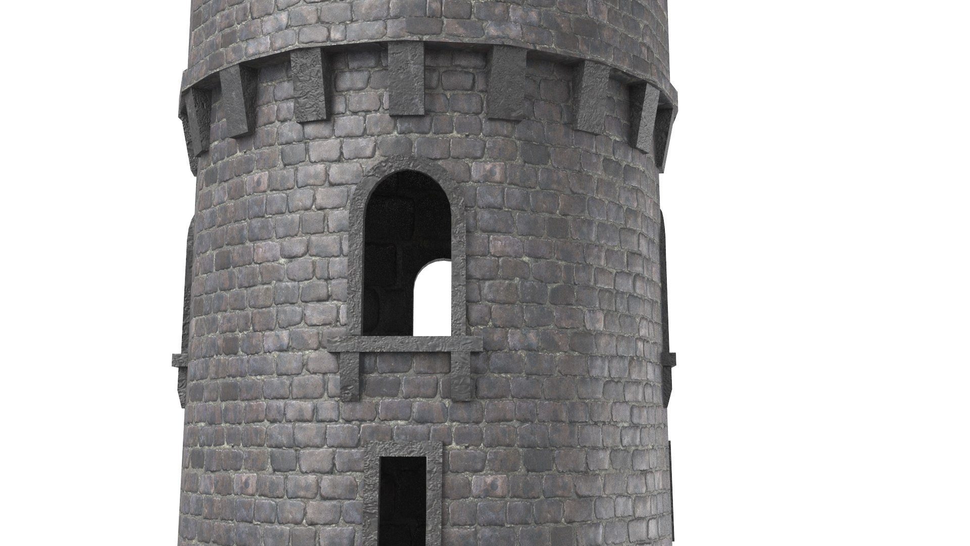 Real Castle Tower 3D Model - TurboSquid 1438014