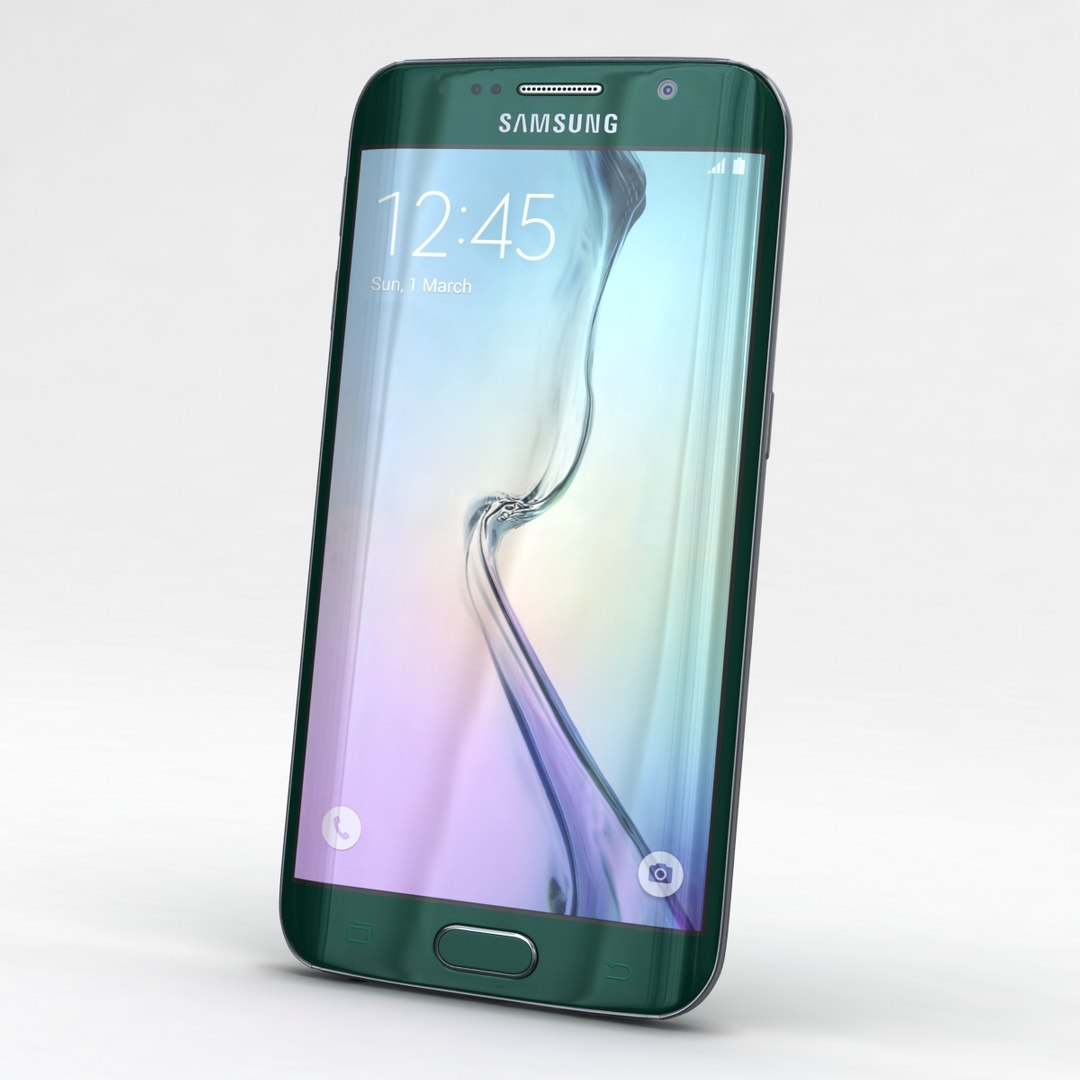 3d Model Samsung Galaxy S6 Edge