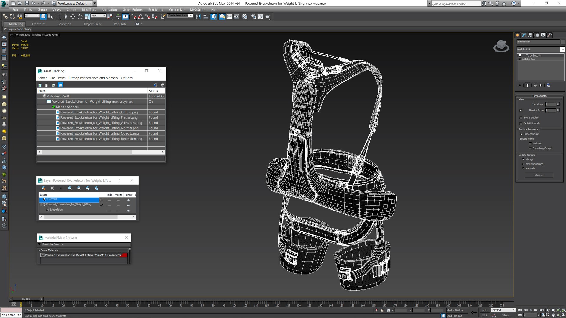 Powered Exoskeleton for Weight Lifting 3D model - TurboSquid 2027793