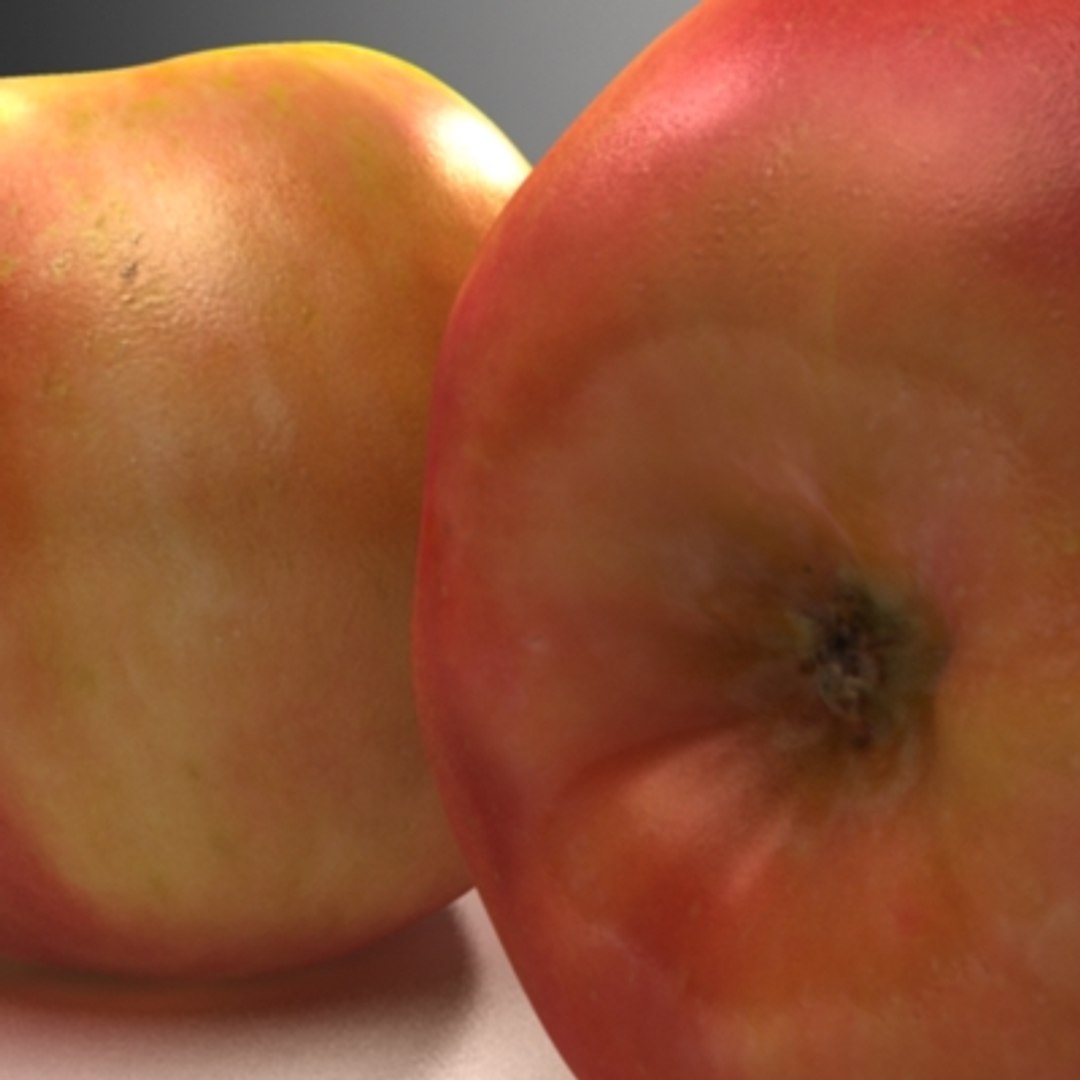 3d Apple Scan Real