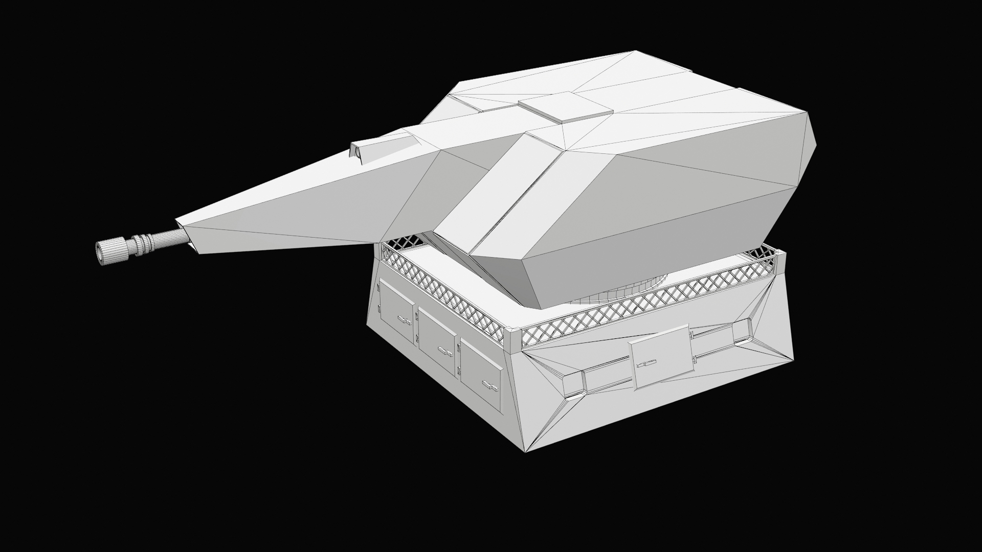 Rheinmetall Oerlikon Millennium Naval Gun Model - TurboSquid 2288755