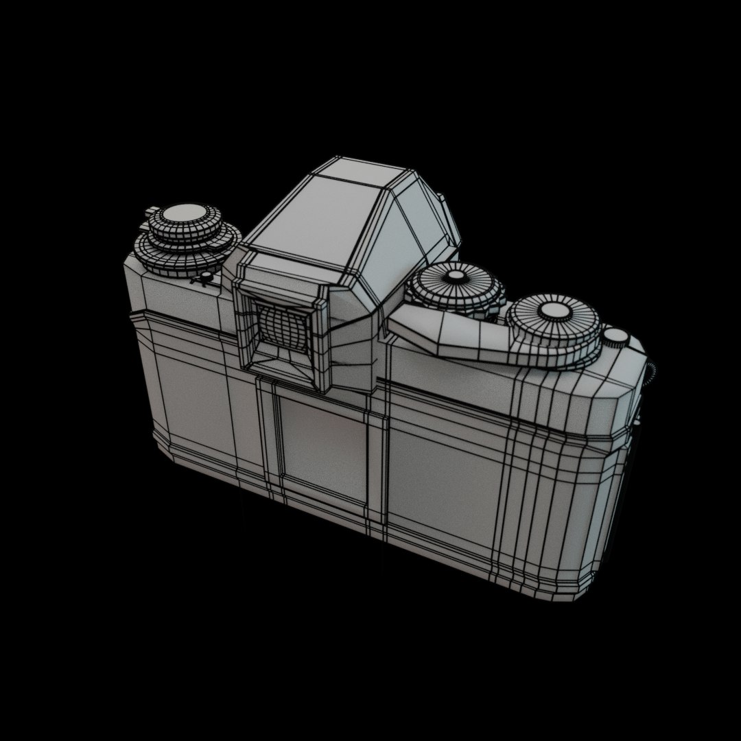 3D Nikon Camera Model - TurboSquid 1378995