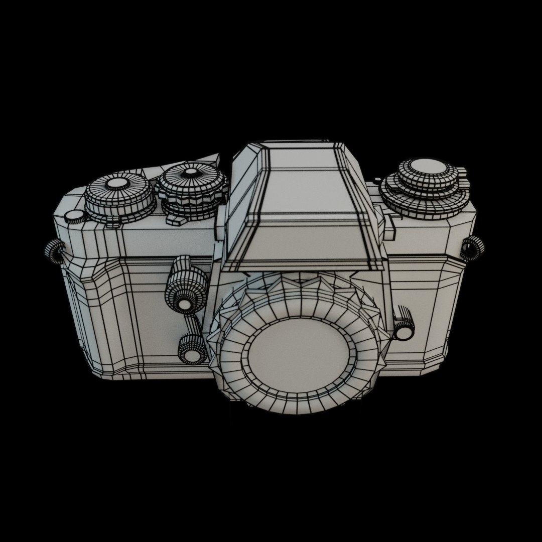 3D Nikon Camera Model - TurboSquid 1378995