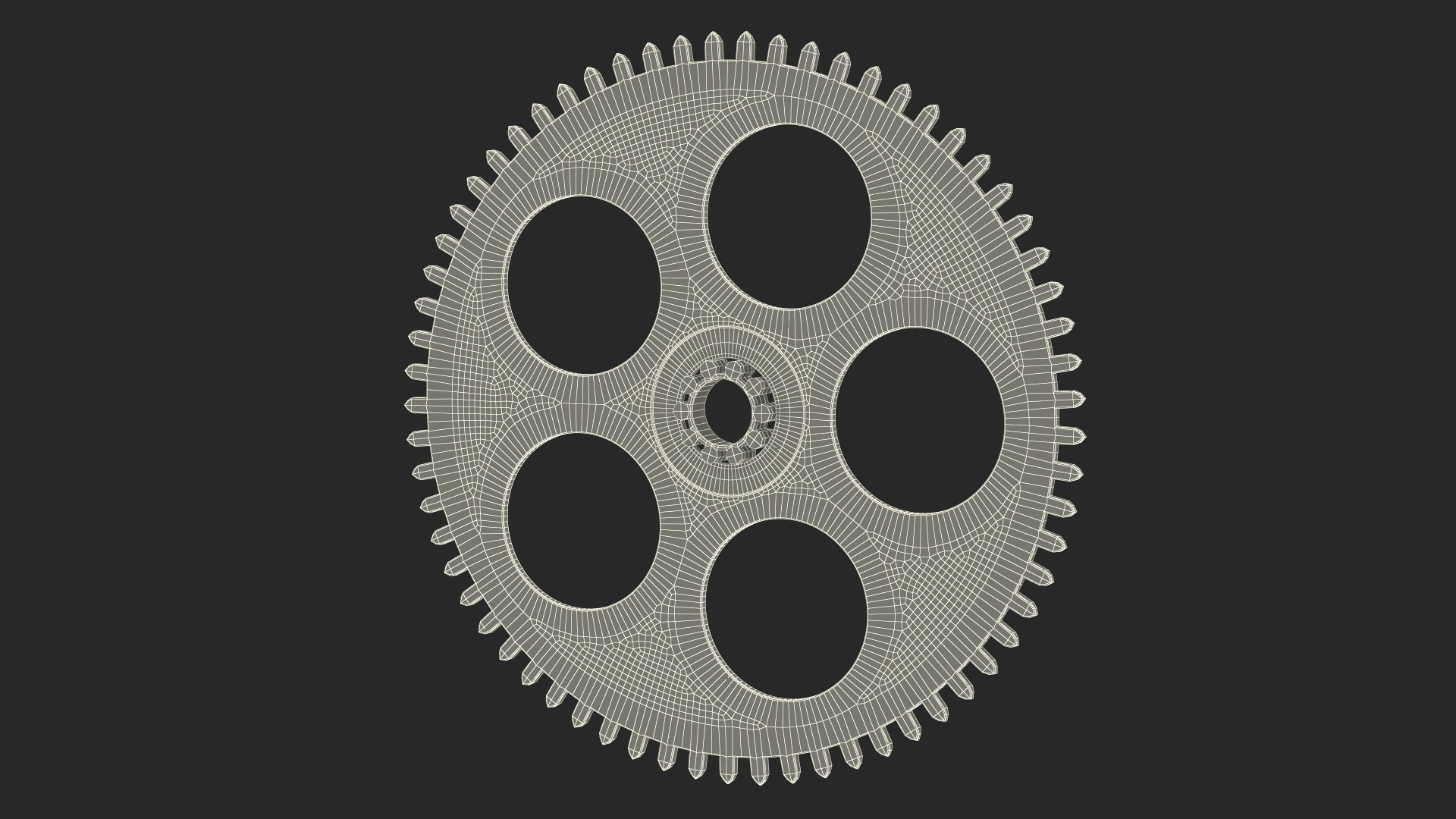 Gear Wheel Model - TurboSquid 2158701