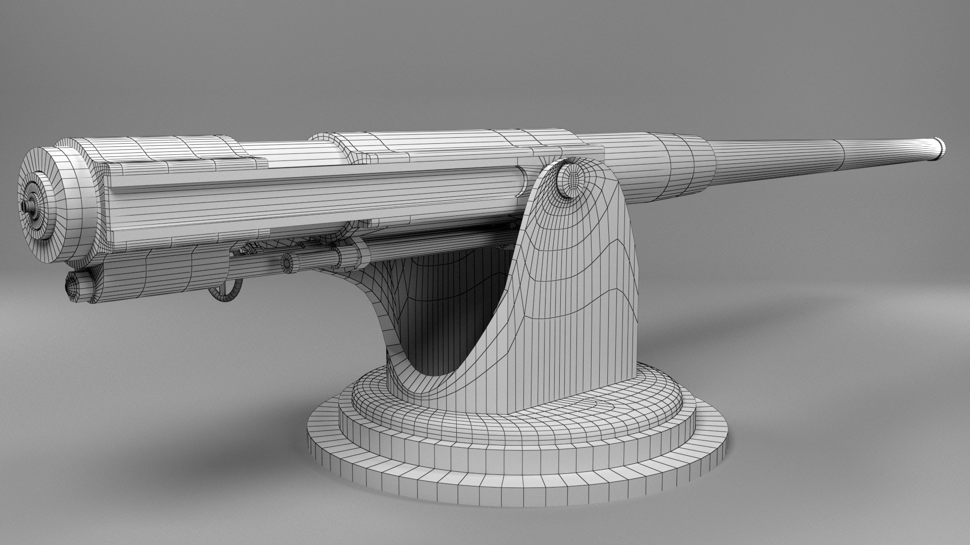 Artillery Cannon Weaponry Model - TurboSquid 1676210