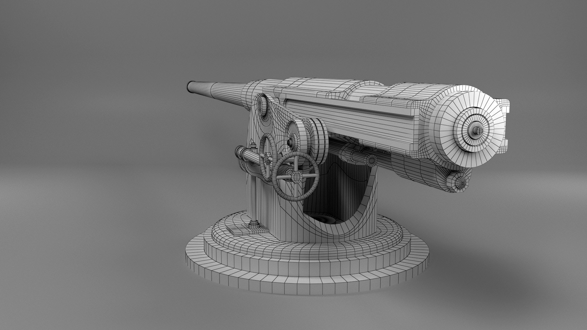Artillery Cannon Weaponry Model - TurboSquid 1676210