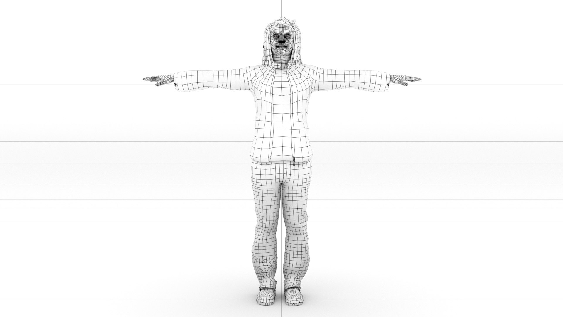 3D Laos Man Streetwear Model - TurboSquid 2317675