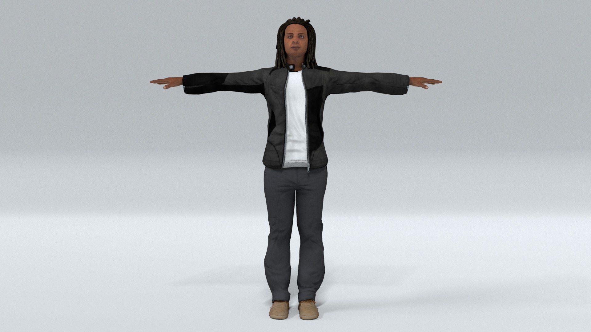 3D Laos Man Streetwear Model - TurboSquid 2317675