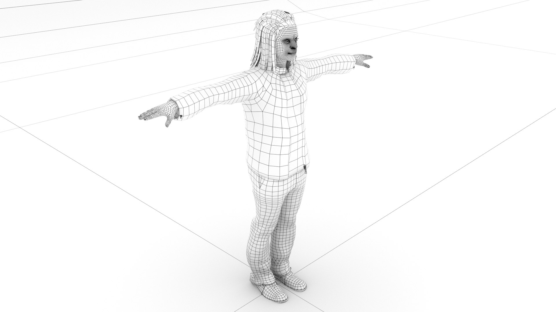 3D Laos Man Streetwear Model - TurboSquid 2317675