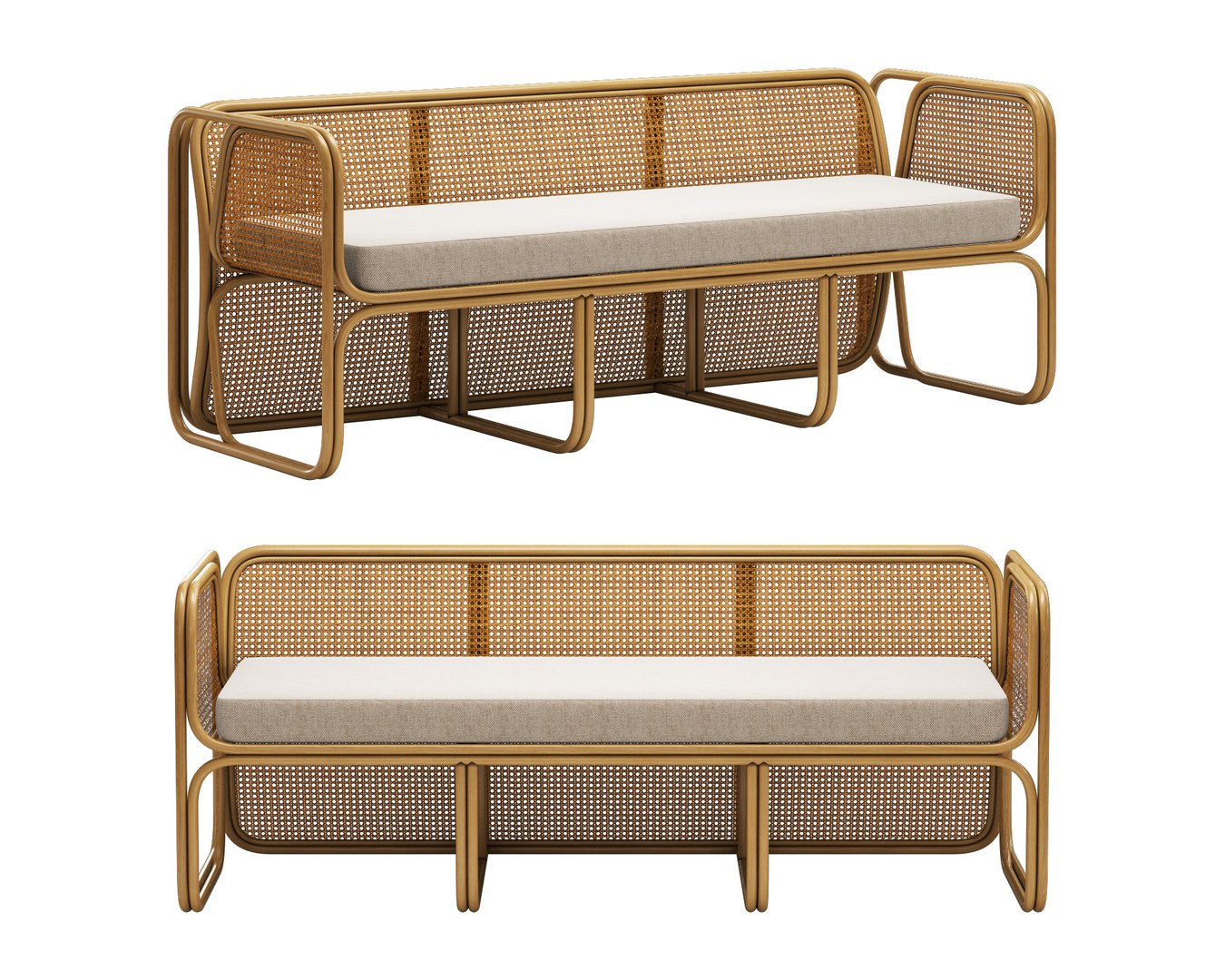 3D Cult Furniture Kupu Kupu Sofa - TurboSquid 2333298