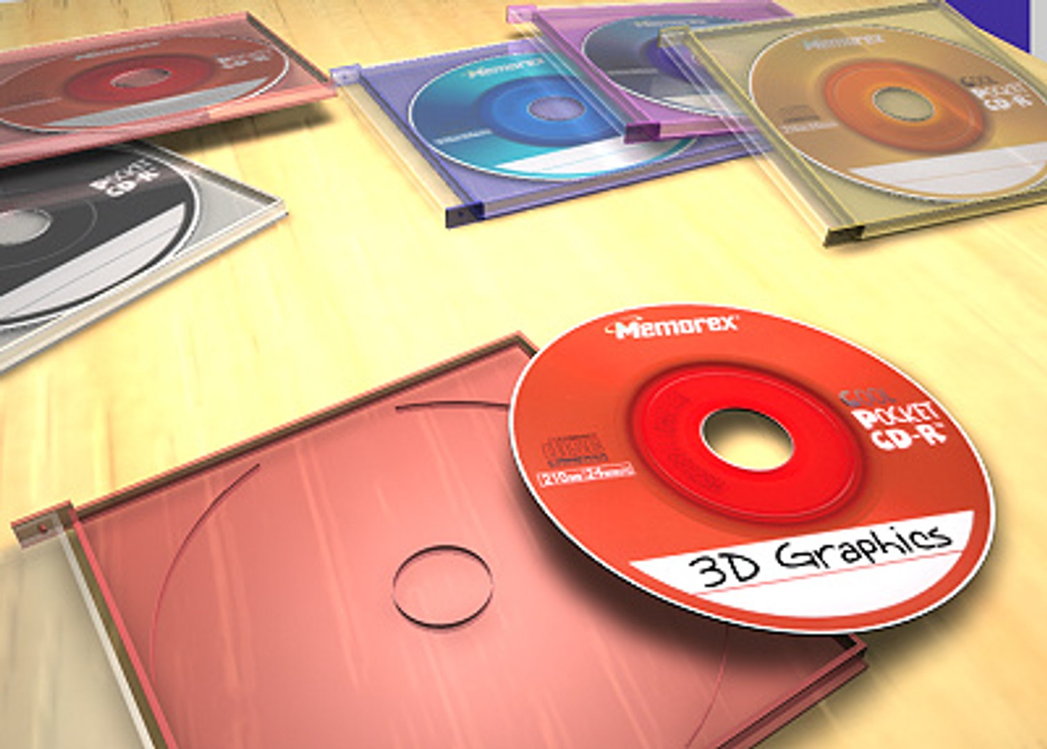 3d Memorex Mini Cds