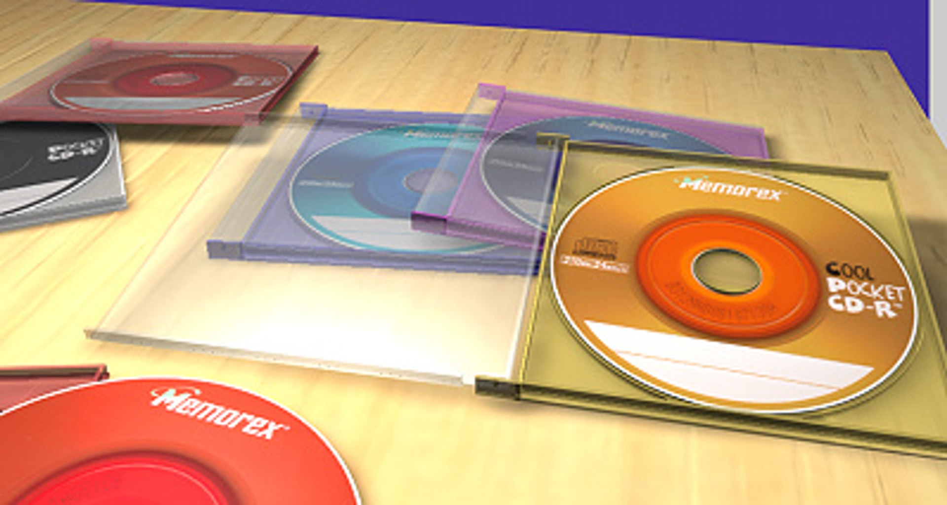 3d Memorex Mini Cds