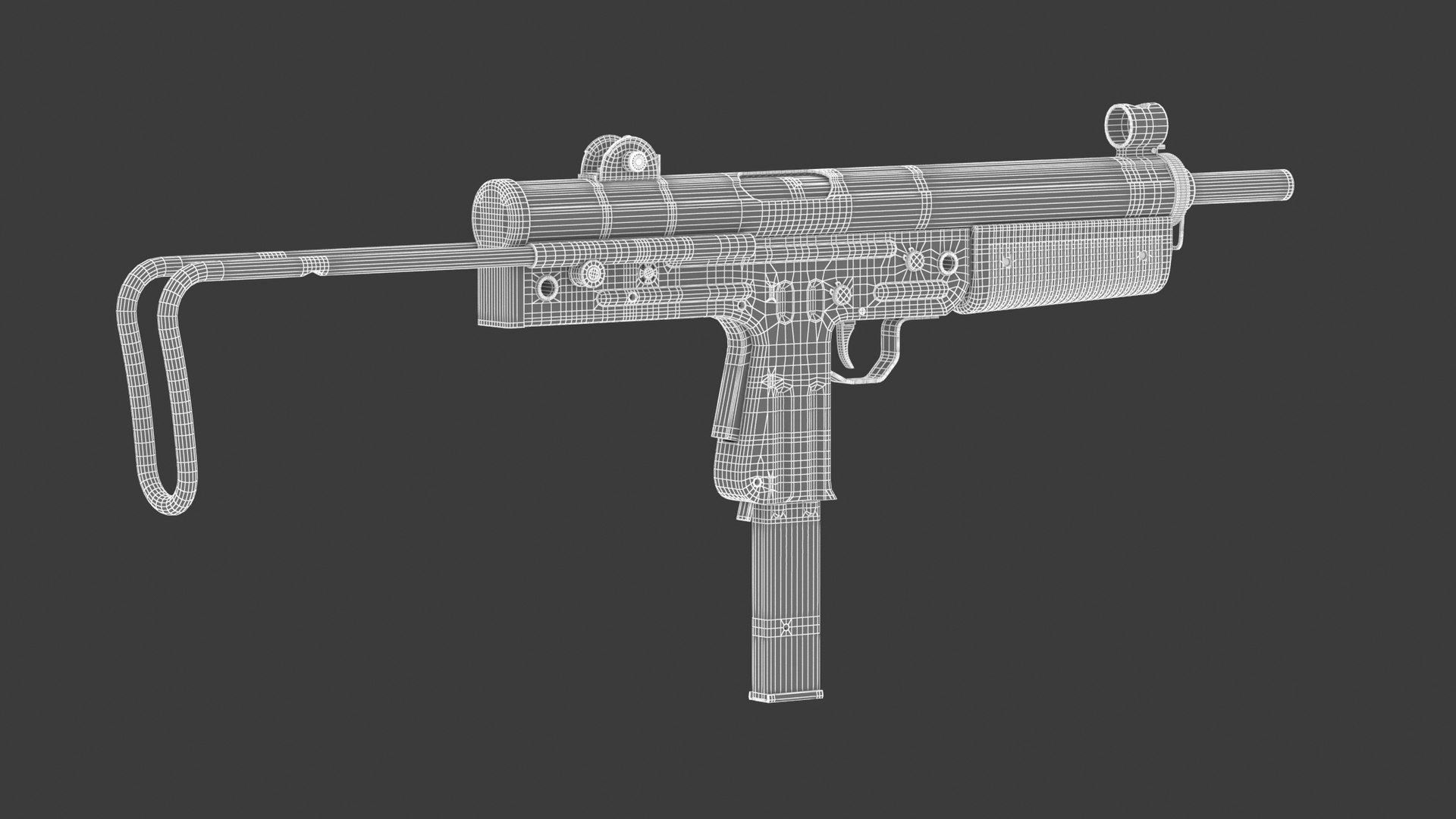 3D Model FMK-3 Submachine Gun - TurboSquid 1769162