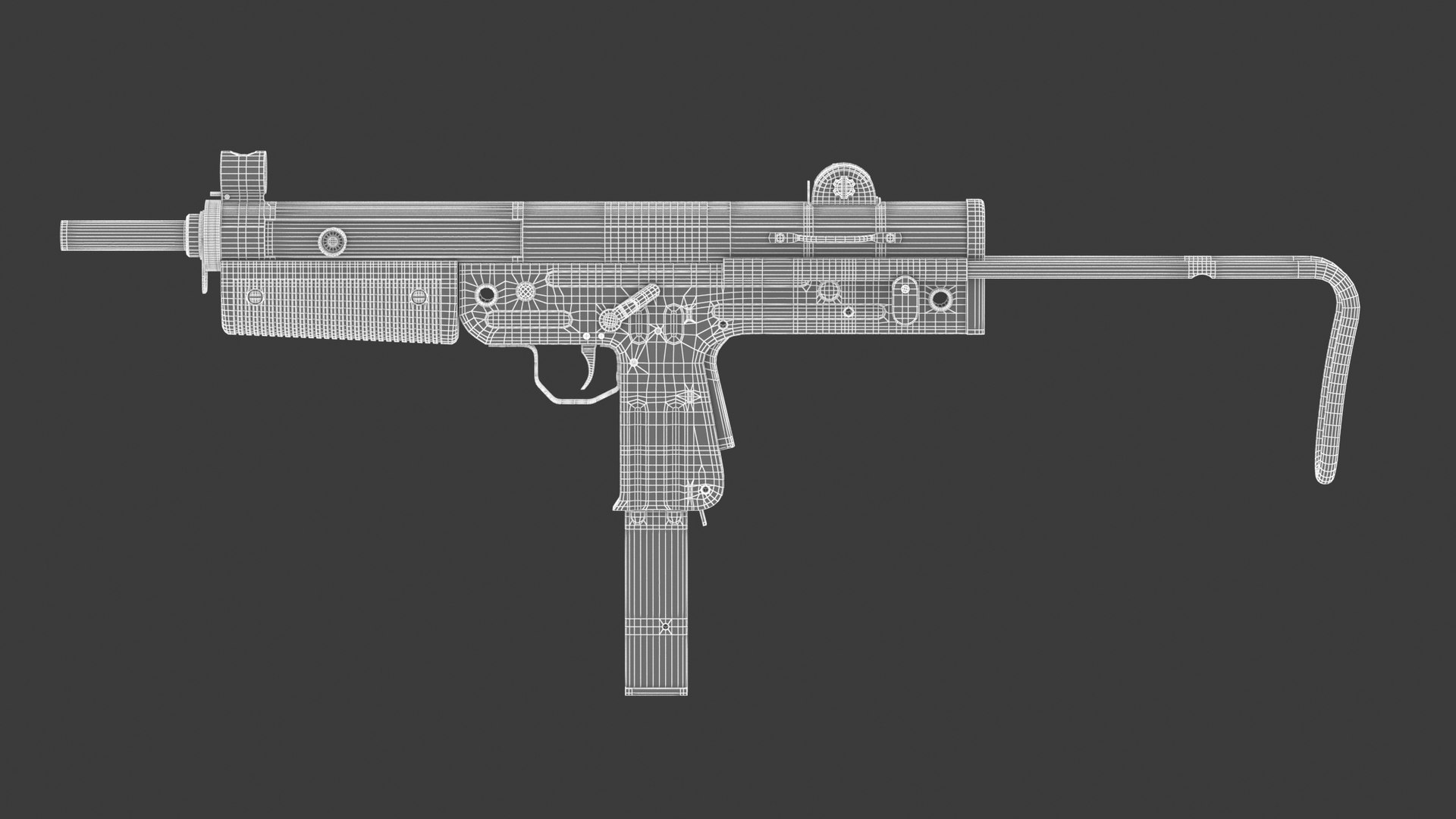 3D Model FMK-3 Submachine Gun - TurboSquid 1769162