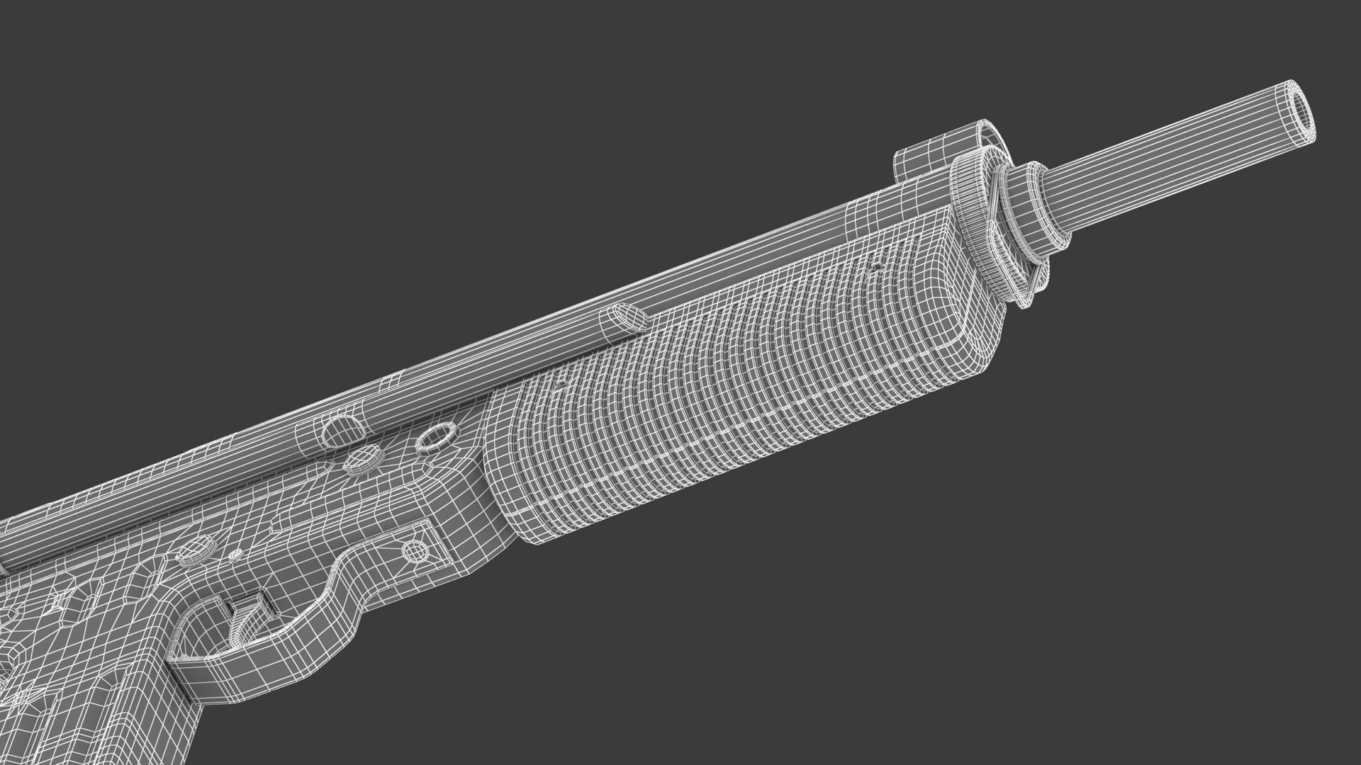3D Model FMK-3 Submachine Gun - TurboSquid 1769162