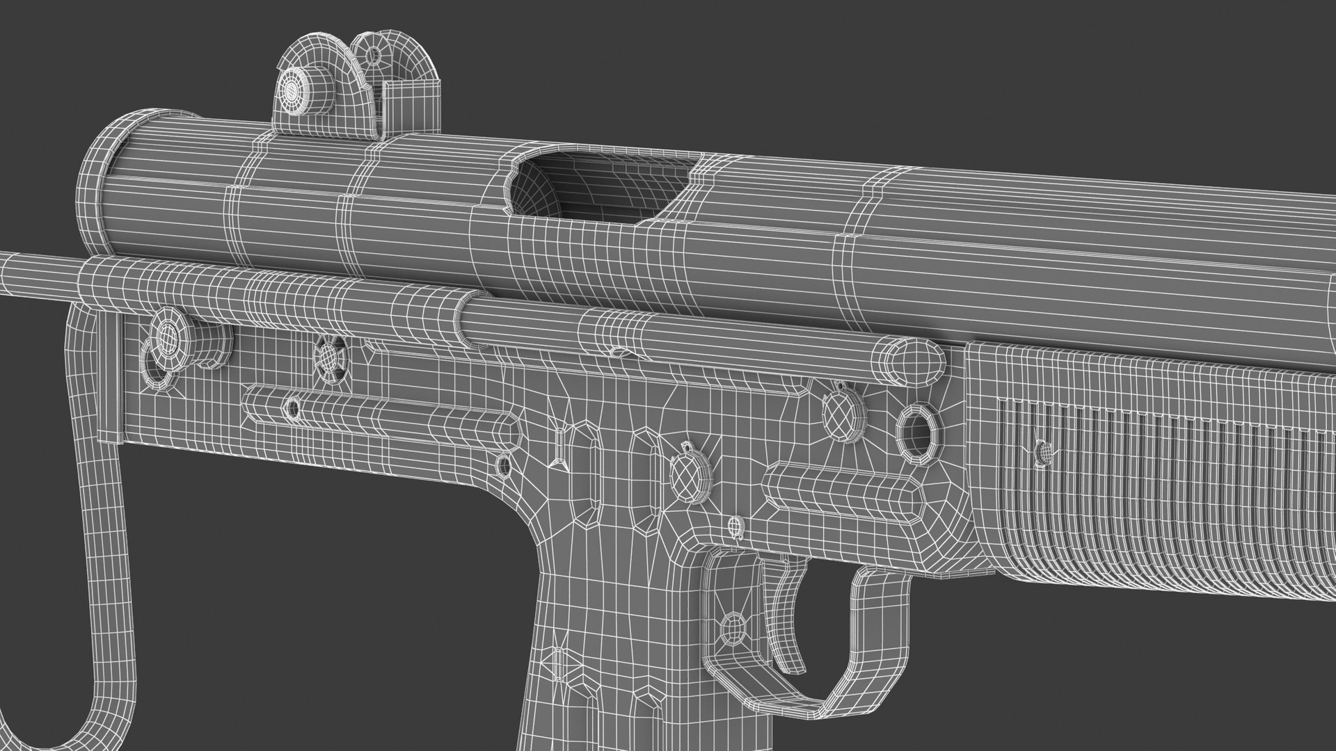 3D Model FMK-3 Submachine Gun - TurboSquid 1769162