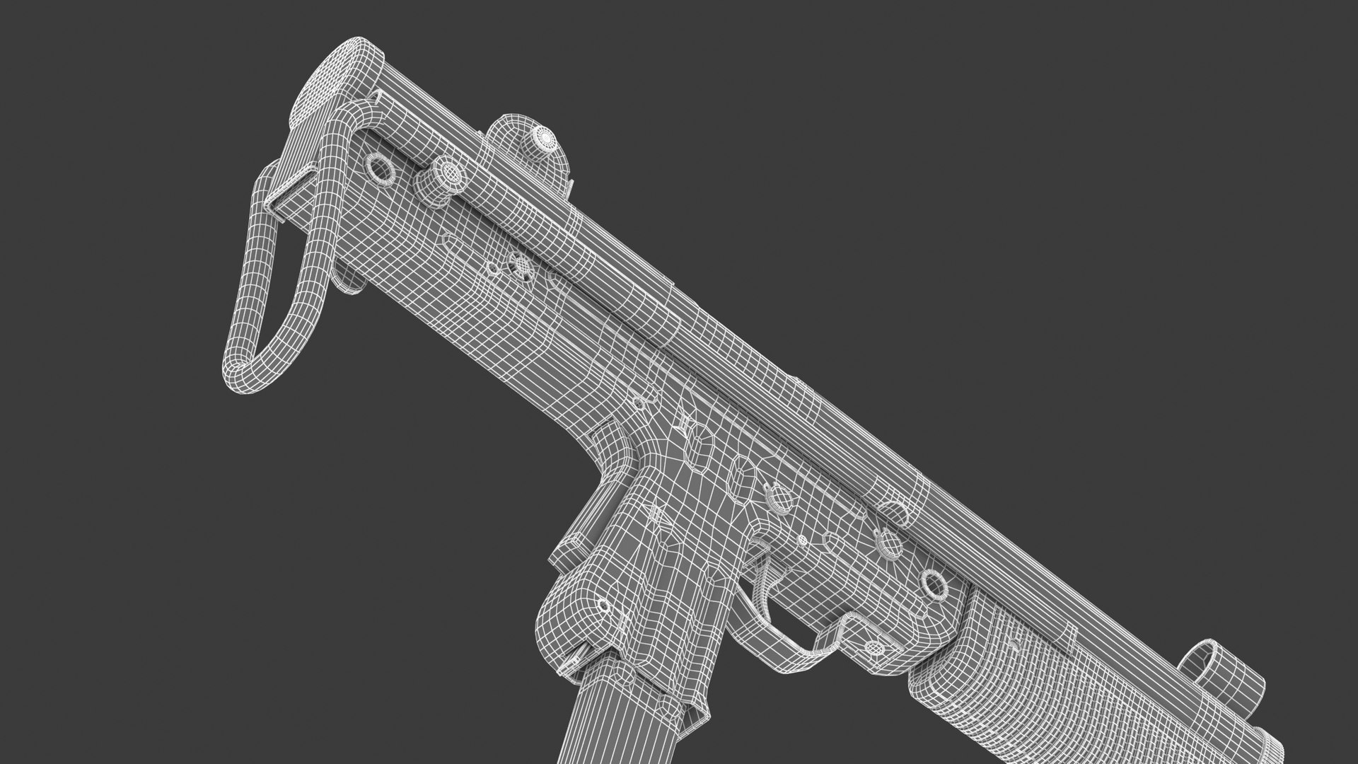3D Model FMK-3 Submachine Gun - TurboSquid 1769162