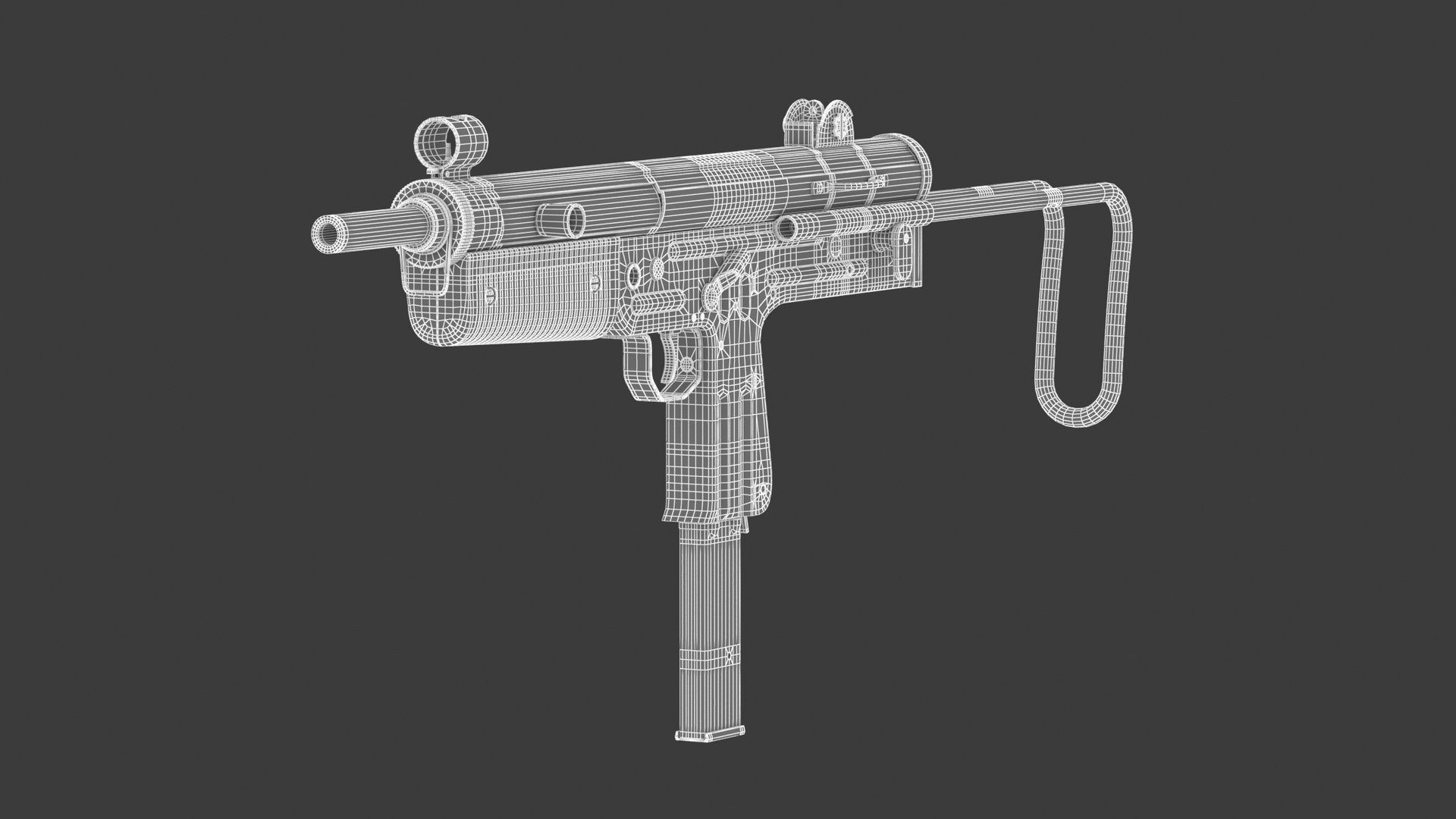 3D Model FMK-3 Submachine Gun - TurboSquid 1769162