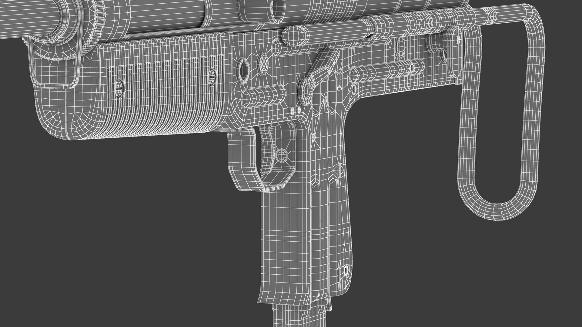 3D Model FMK-3 Submachine Gun - TurboSquid 1769162