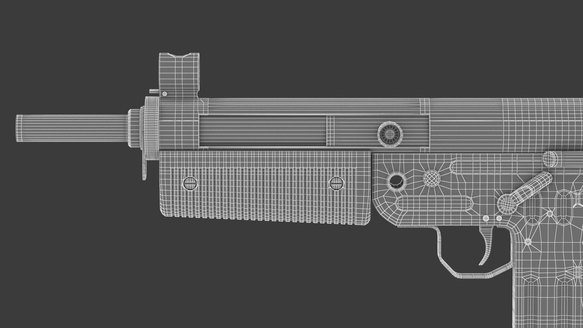3D Model FMK-3 Submachine Gun - TurboSquid 1769162