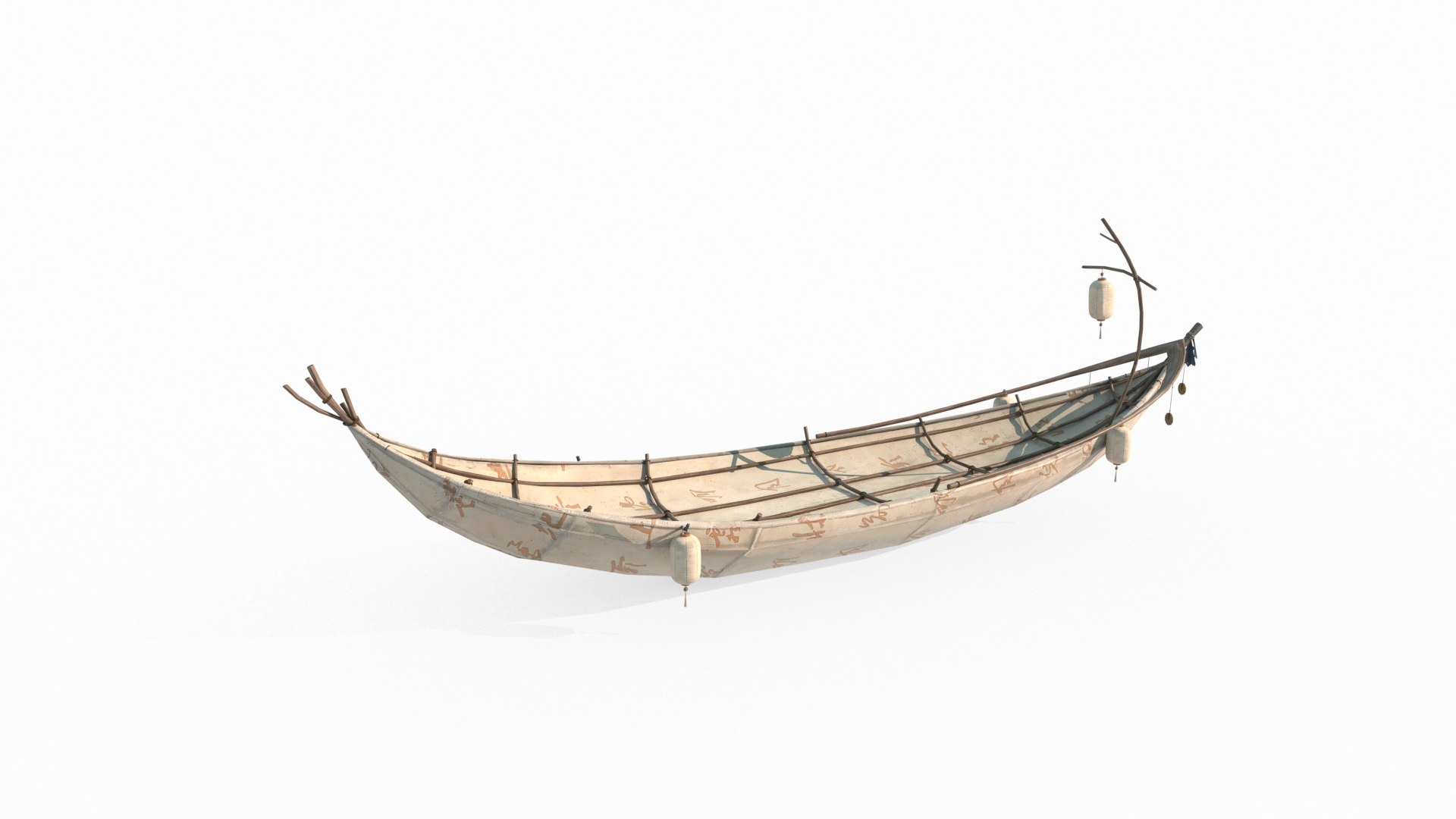 Ancient Asian Mythology Soul Ferry 3D Model - TurboSquid 2491846