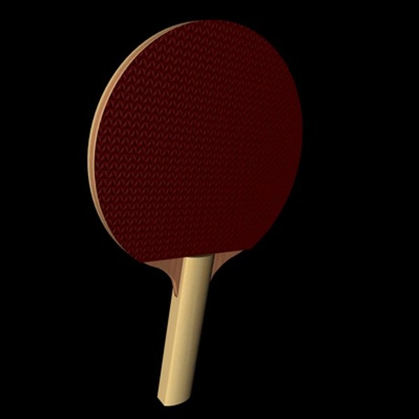 ping pong paddle 3d model
