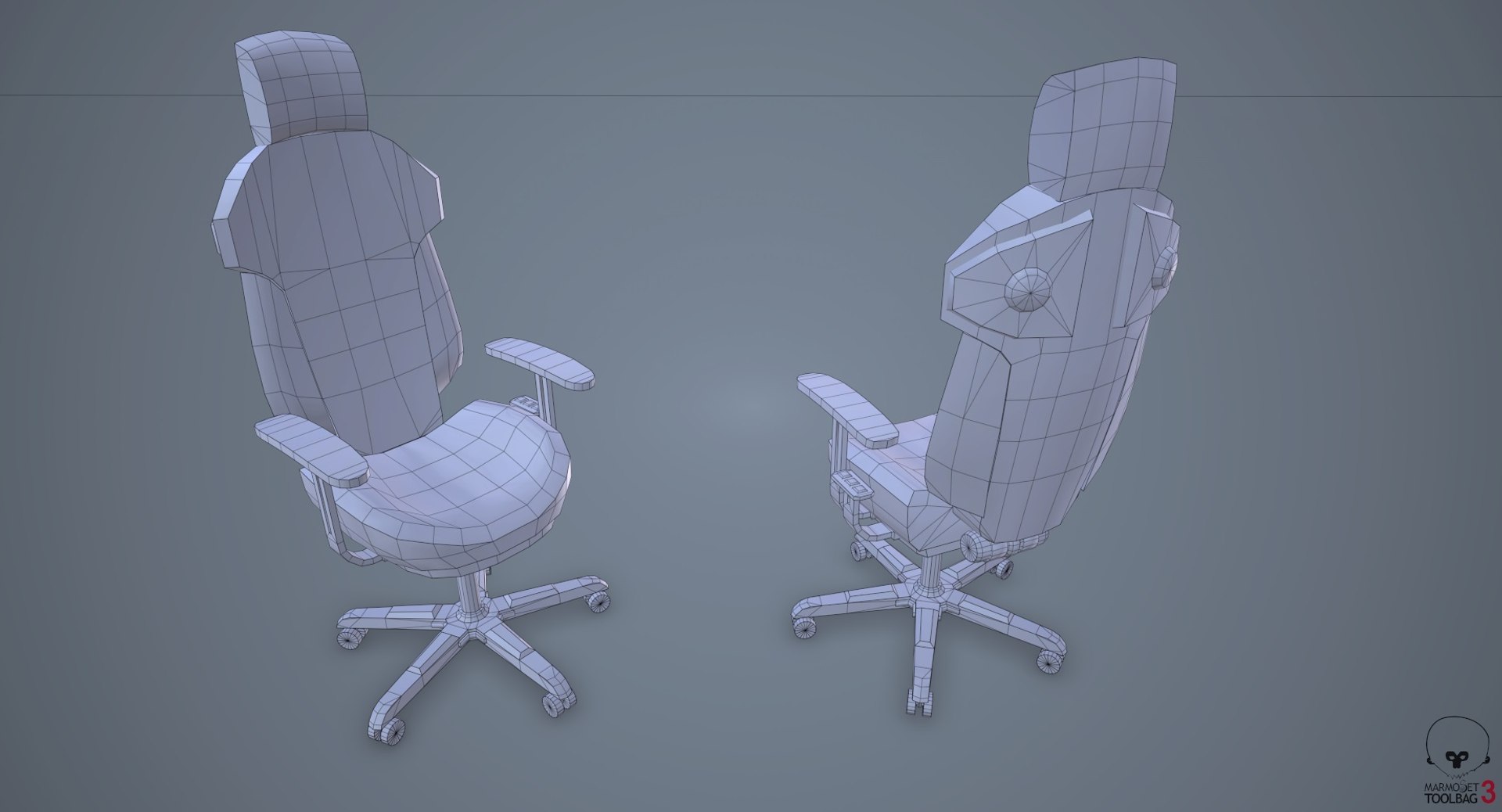 3D sci fi lab chair - TurboSquid 1303314