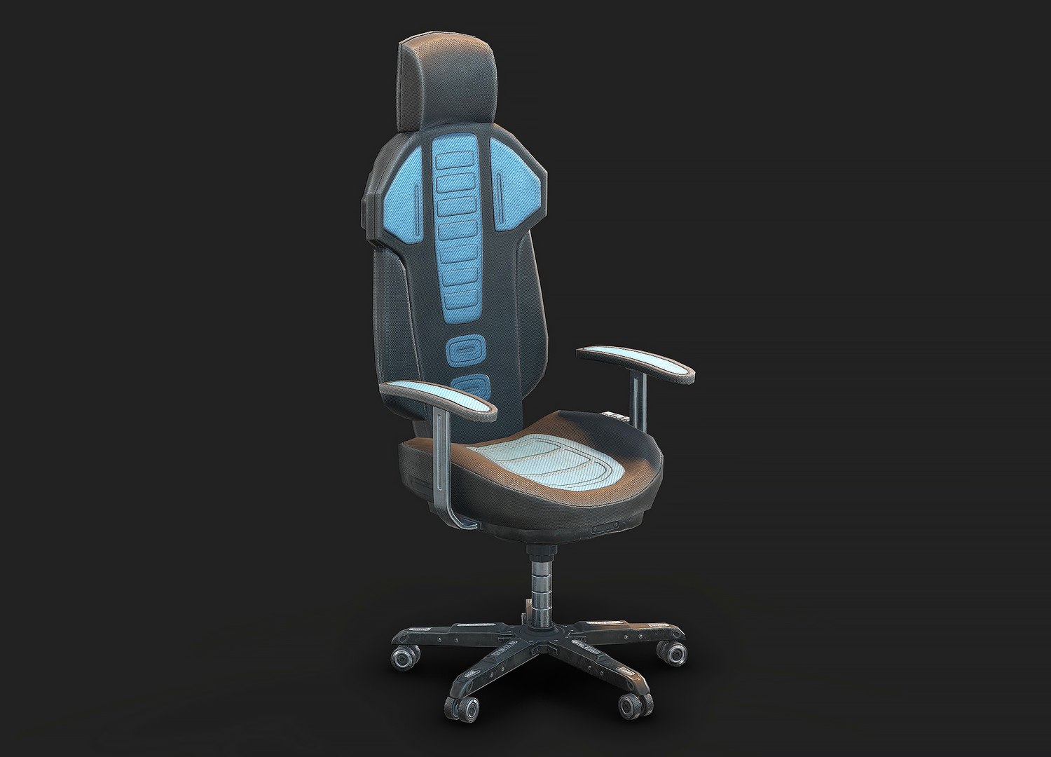 3D sci fi lab chair - TurboSquid 1303314