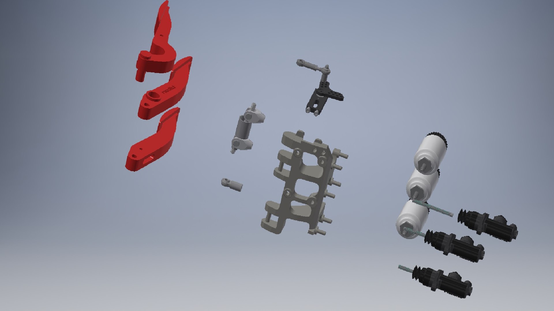 Vehicle Brakes Master Cylinder Model - TurboSquid 2326441