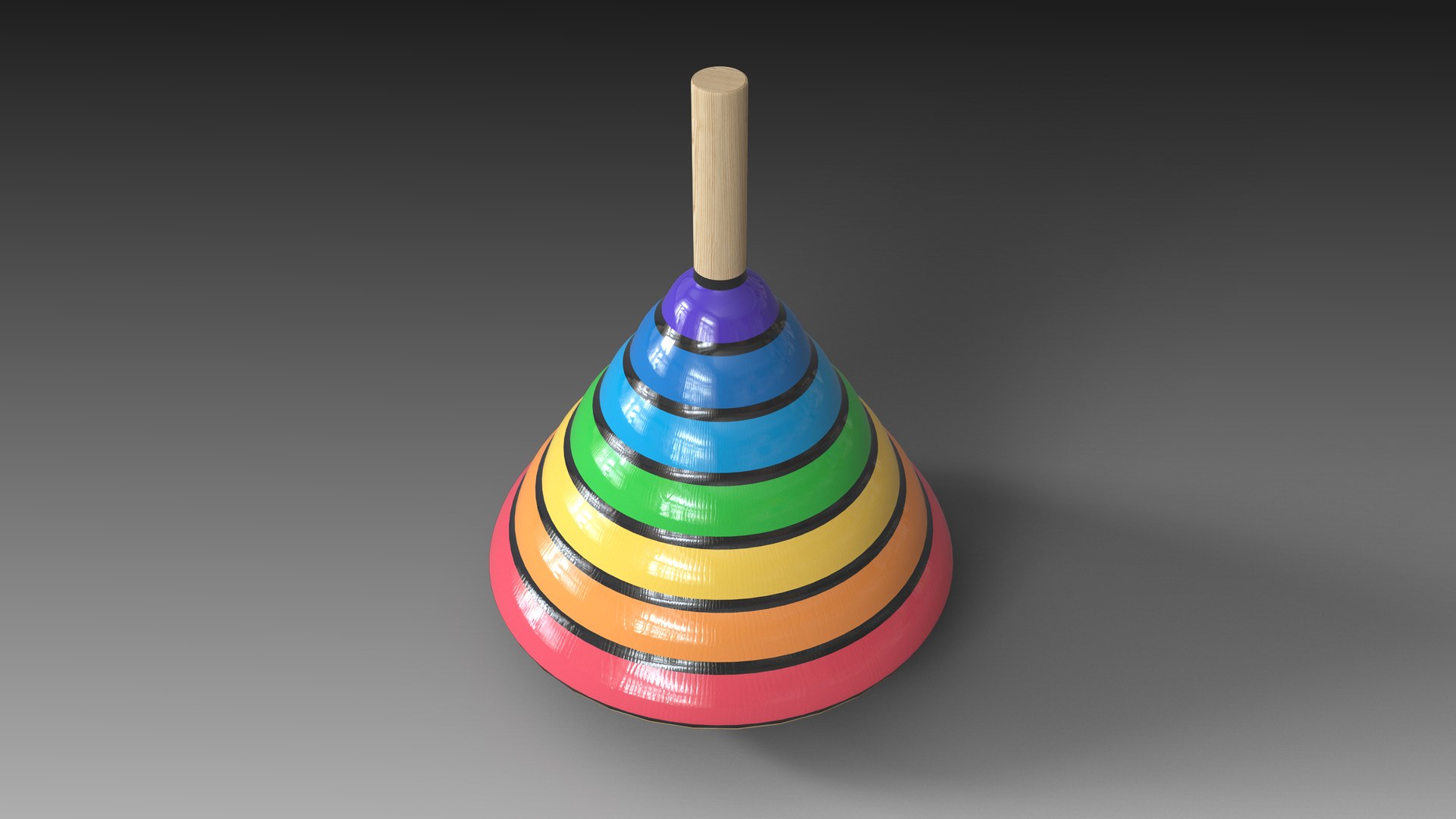 Spinning Top Model - TurboSquid 1878652