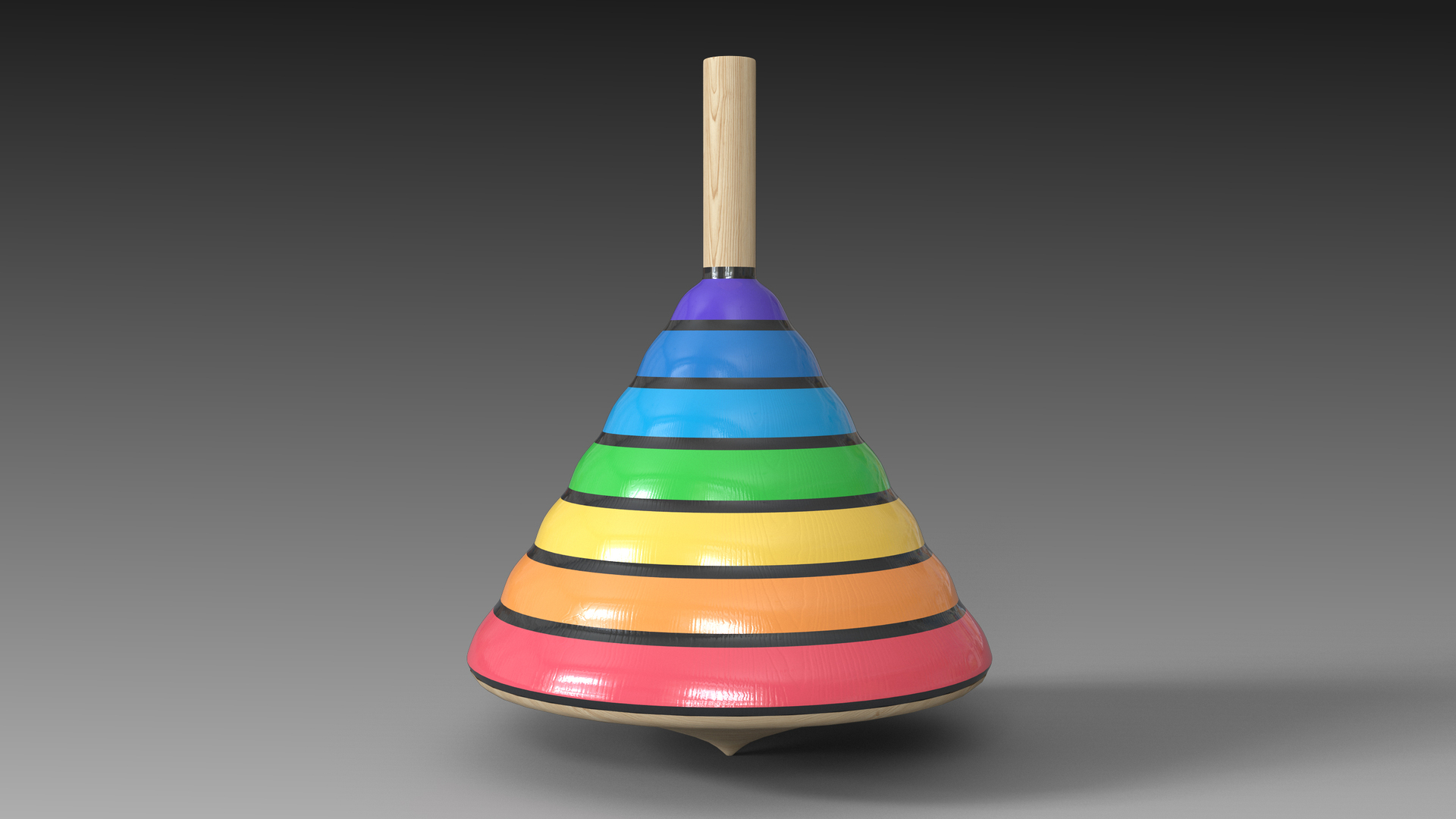 Spinning Top Model - TurboSquid 1878652