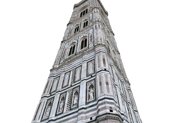 Florence Cathedral Tower 3D model - TurboSquid 1751681