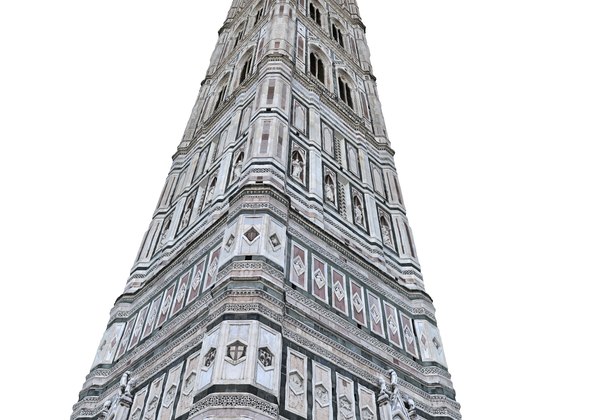 Florence Cathedral Tower 3D model - TurboSquid 1751681