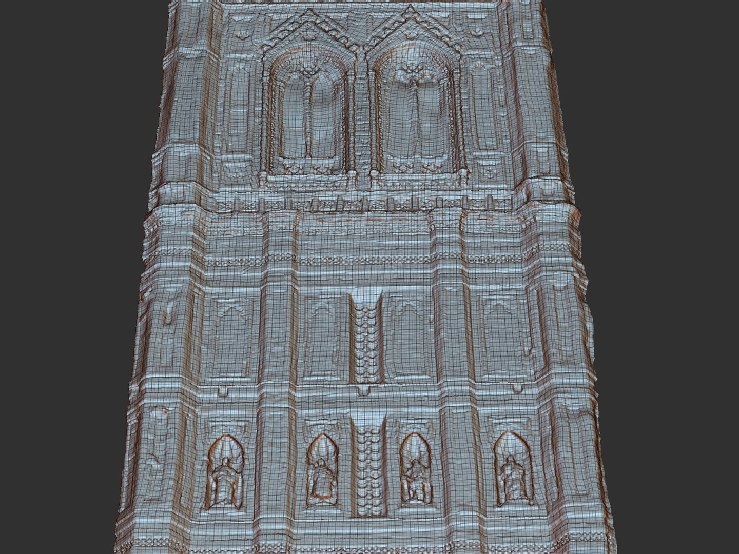 Florence Cathedral Tower 3D Model - TurboSquid 1751681
