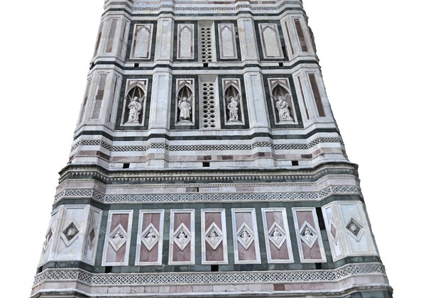 Florence Cathedral Tower 3D model - TurboSquid 1751681