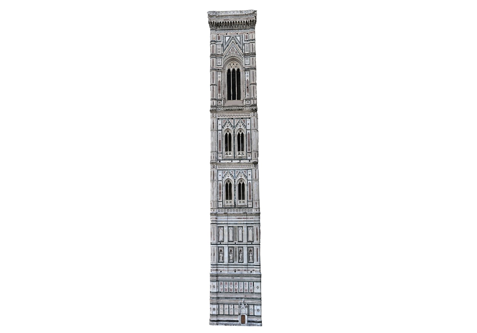 Florence Cathedral Tower 3D Model - TurboSquid 1751681