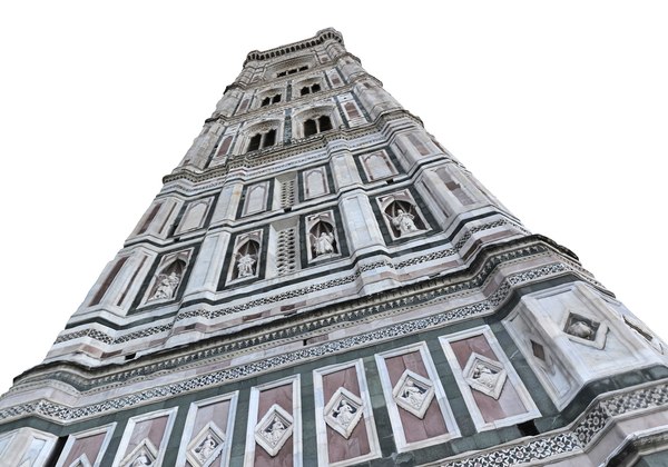 Florence Cathedral Tower 3D model - TurboSquid 1751681
