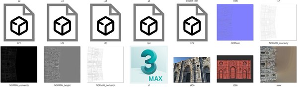 Florence Cathedral Tower 3D model - TurboSquid 1751681