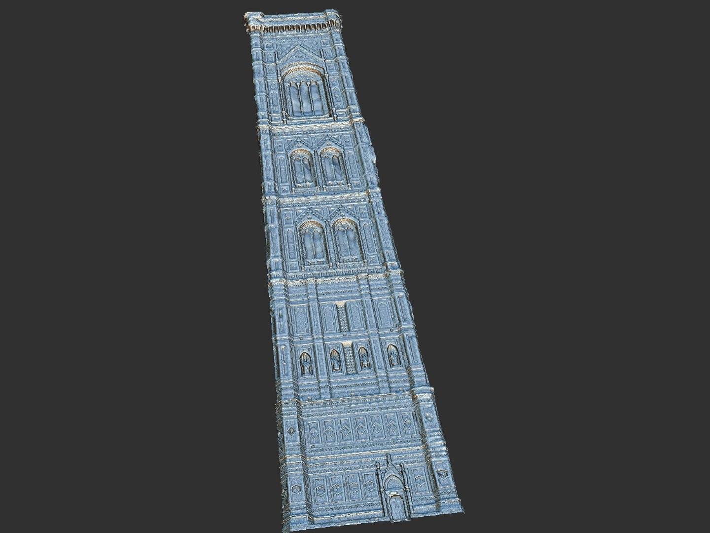 Florence Cathedral Tower 3D Model - TurboSquid 1751681