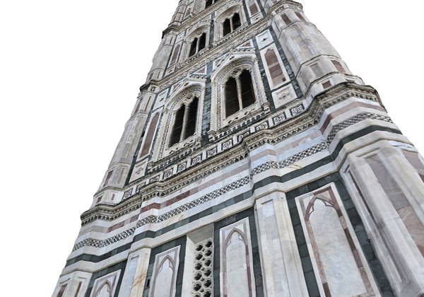 Florence Cathedral Tower 3D model - TurboSquid 1751681